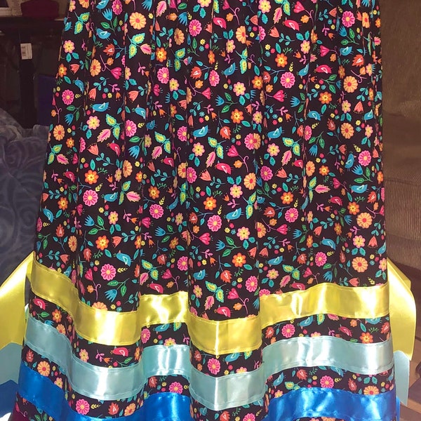Native Ribbon Skirt - Etsy