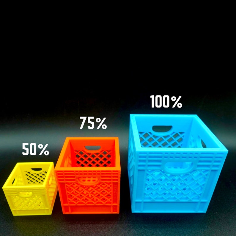 Mini Milk Crate Organizers and Storage - Etsy