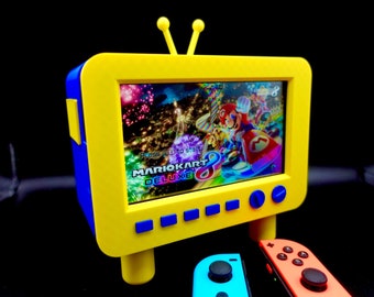 Retro Tv Nintendo Switch Display / Switch Holder / Gaming Accessory ...