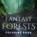 Enchanted Forest Adventures: Fantasy Coloring Book - Etsy