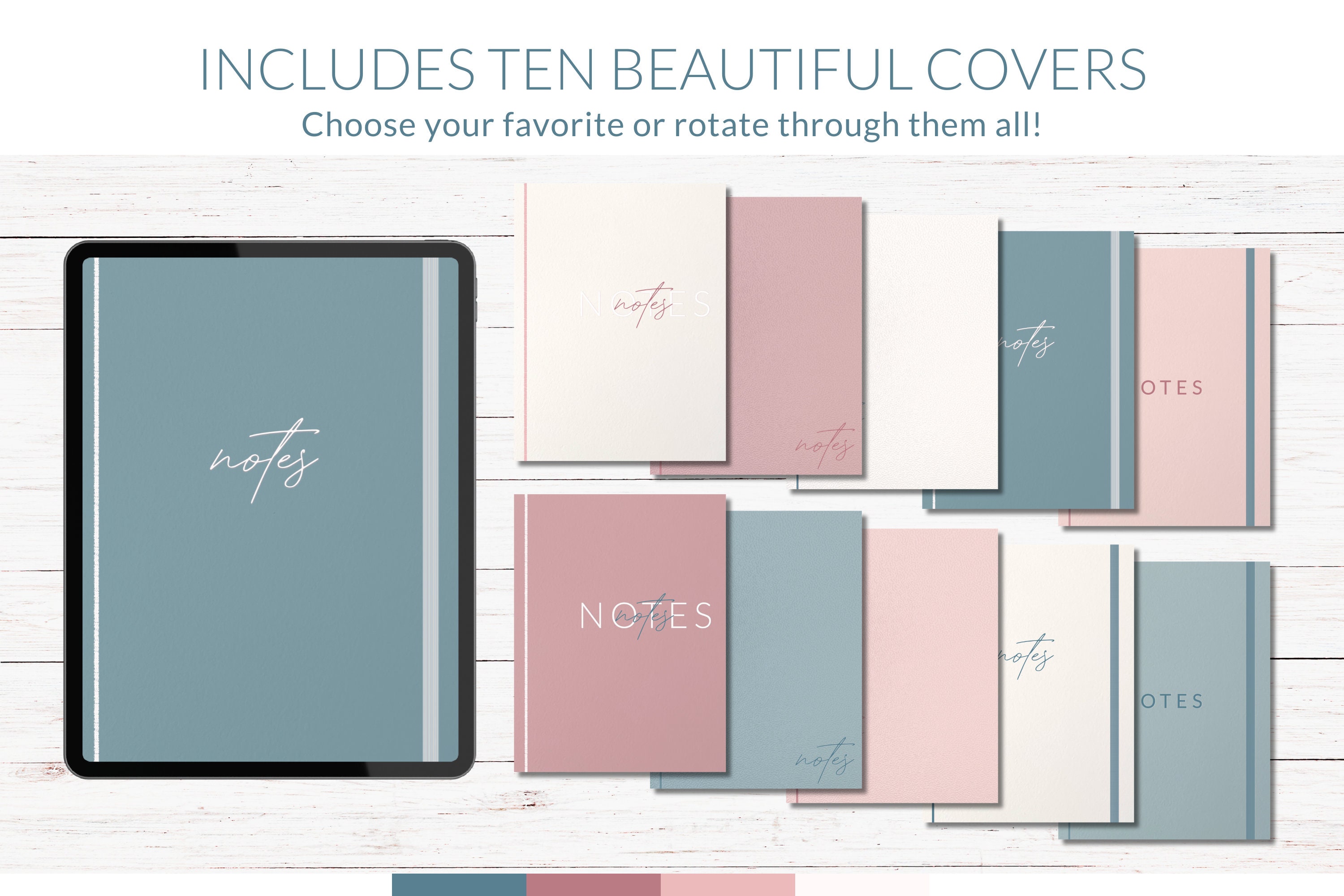 Digital/printable Note Page Templates, Goodnotes Notability Page ...