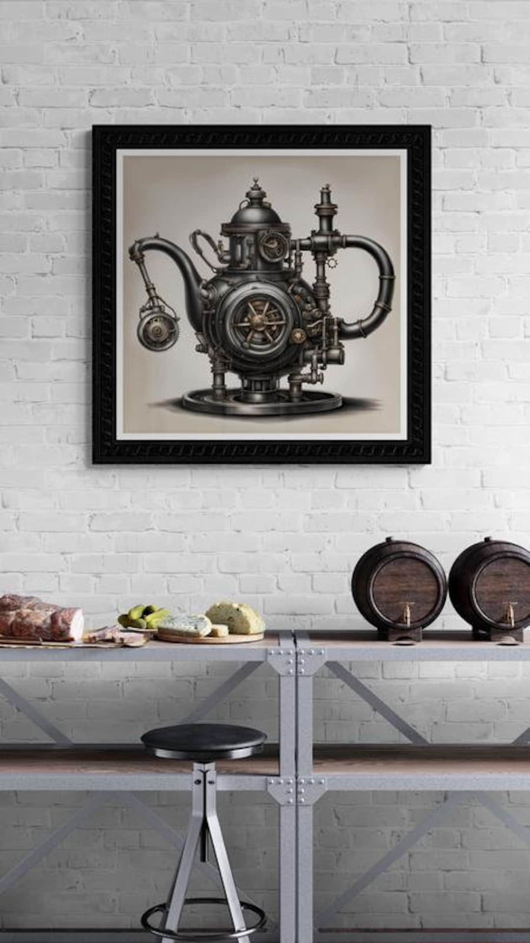 Teapot Steampunk Design, Teapot Picture, Kettle Image, Teapot Vintage ...