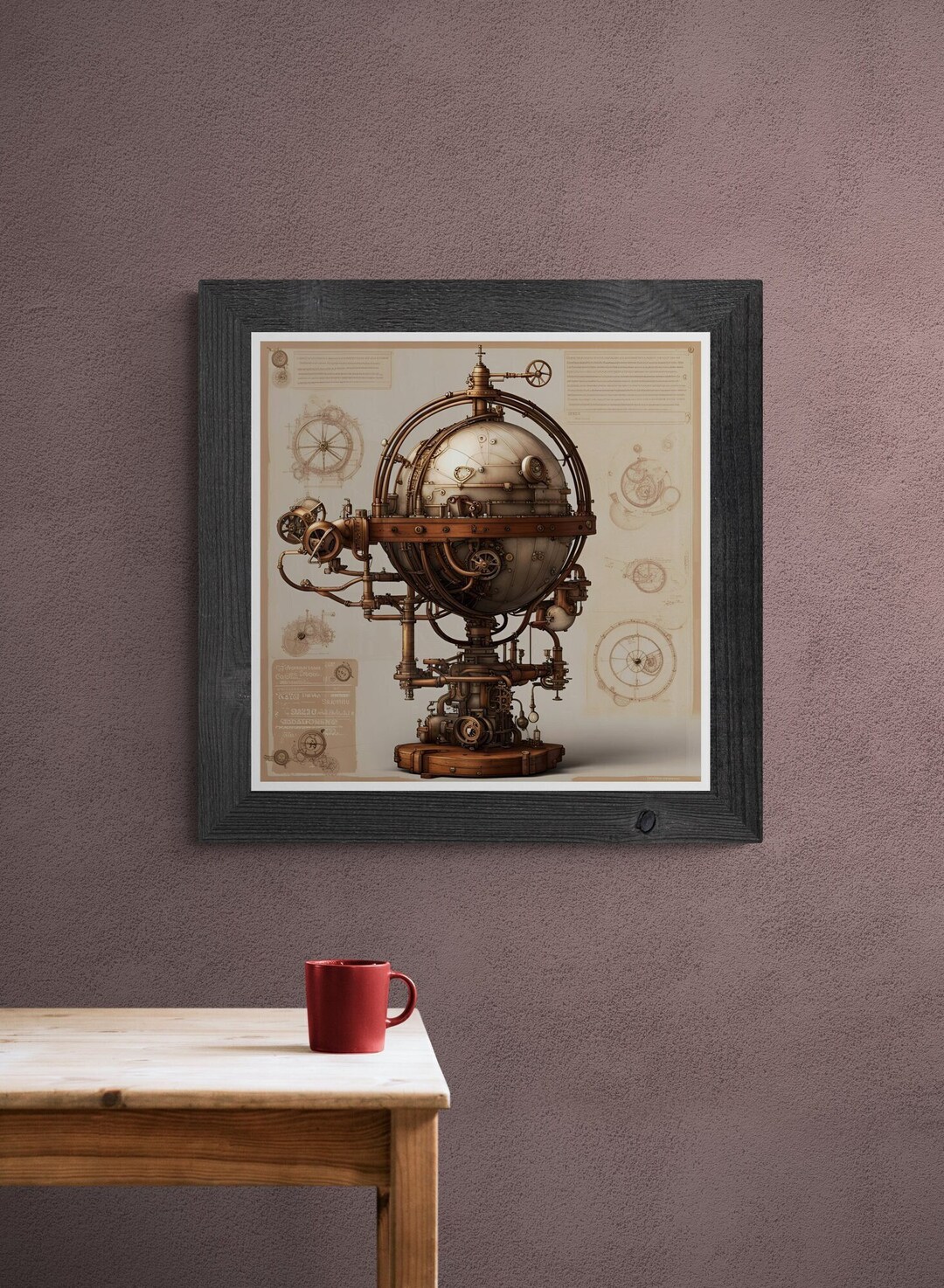 Steampunk Globe Design - Etsy