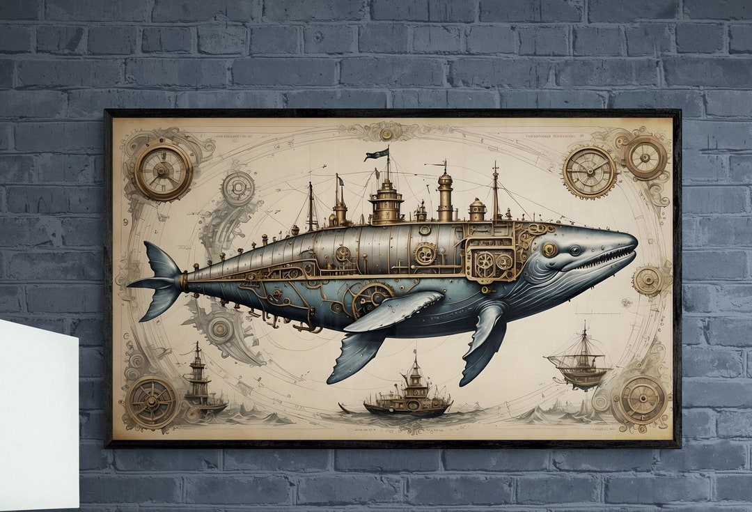 Whale Design, Whale Image, Whale Picture, Steampunk Whale, Whale to ...