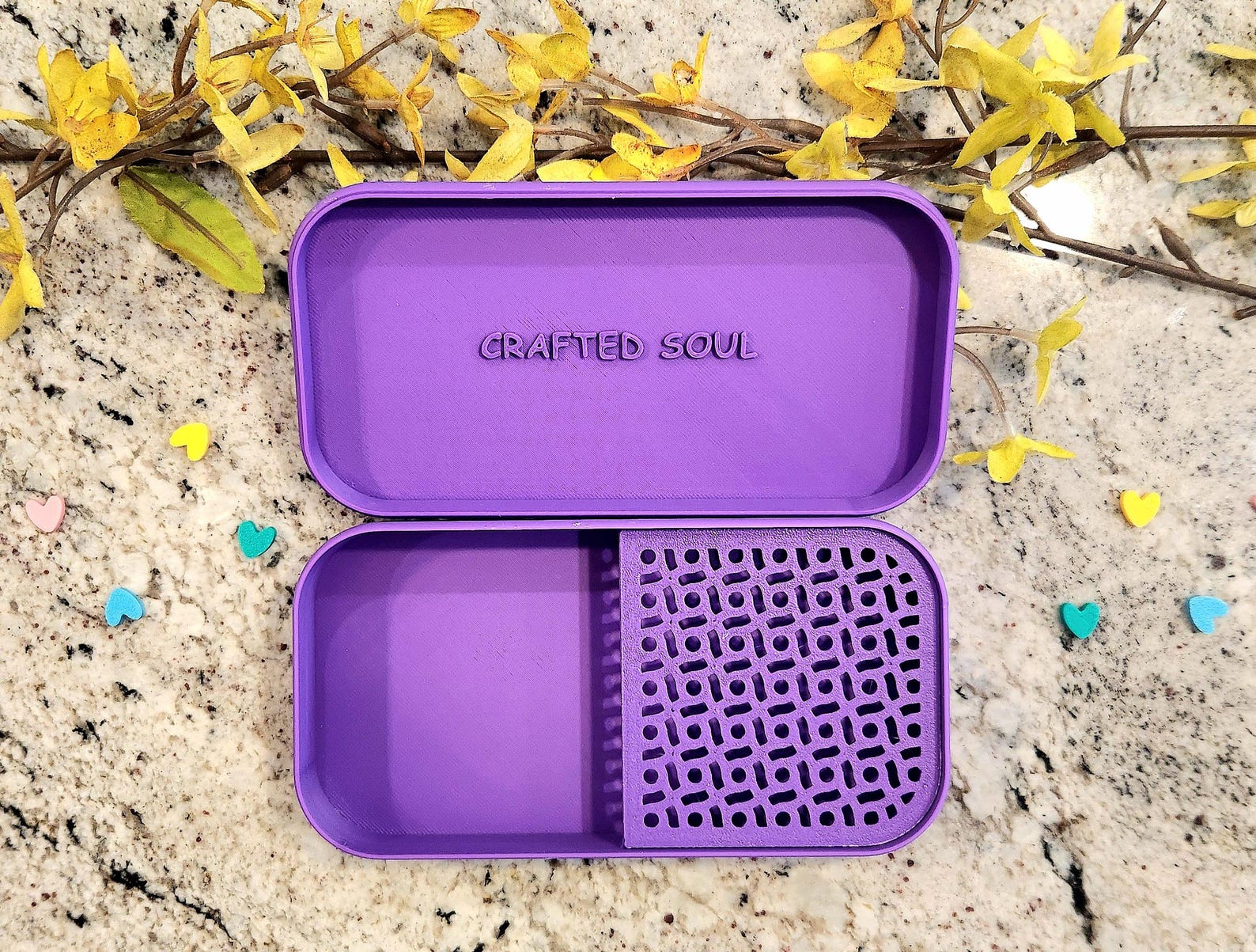 Colorful Cornstarch Tapper Box for Polymer Clay - Etsy