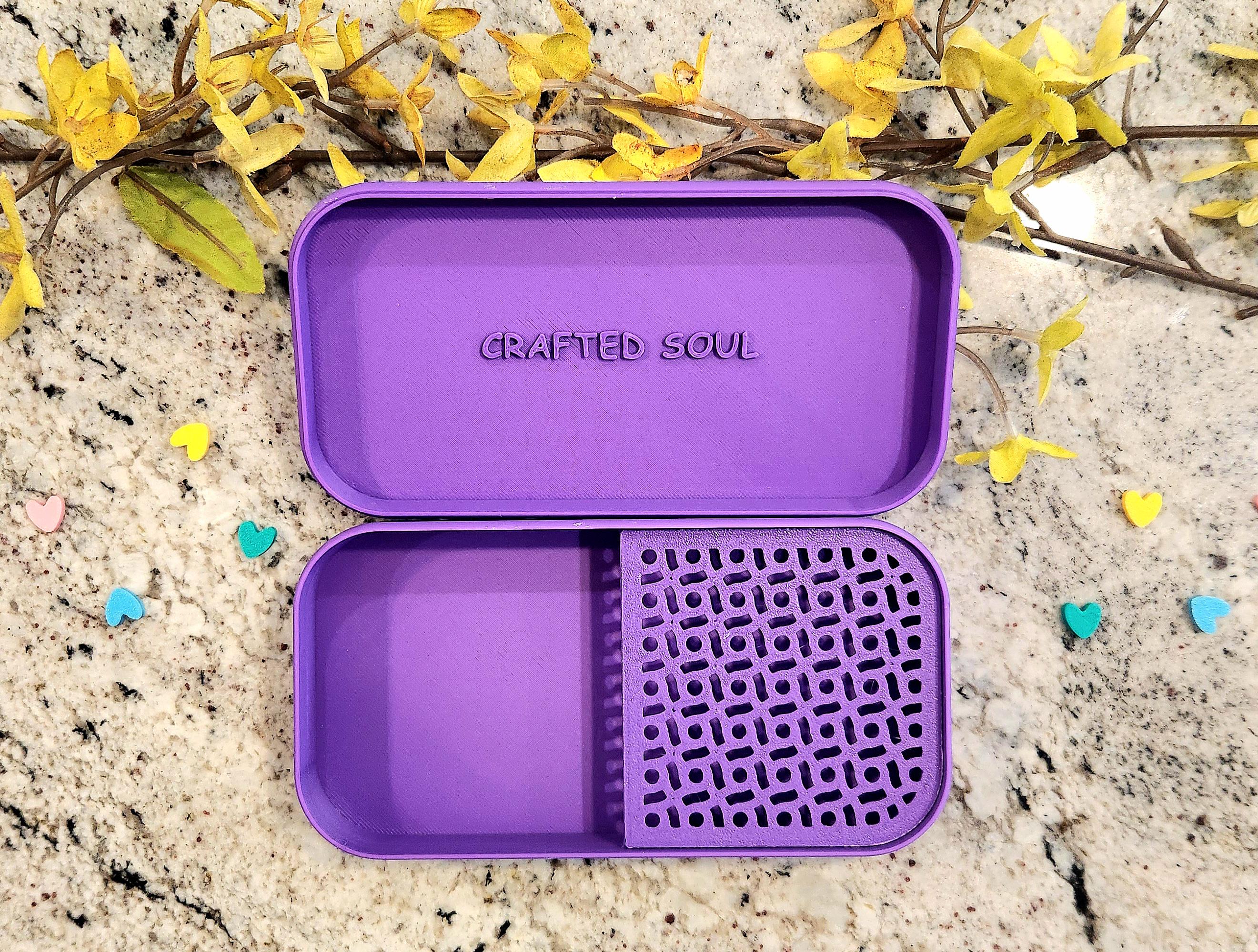 Colorful Cornstarch Tapper Box for Polymer Clay - Etsy