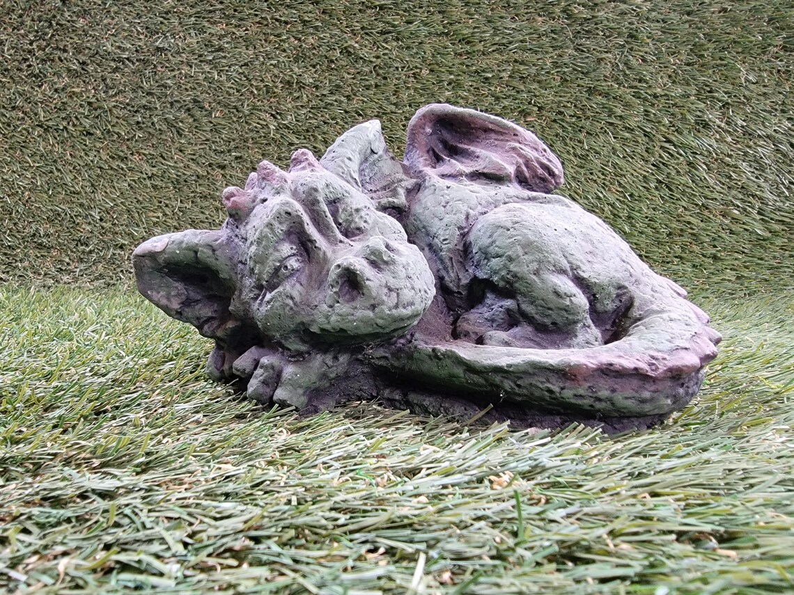 Magical Dragon Fairytale Art Statue - Etsy