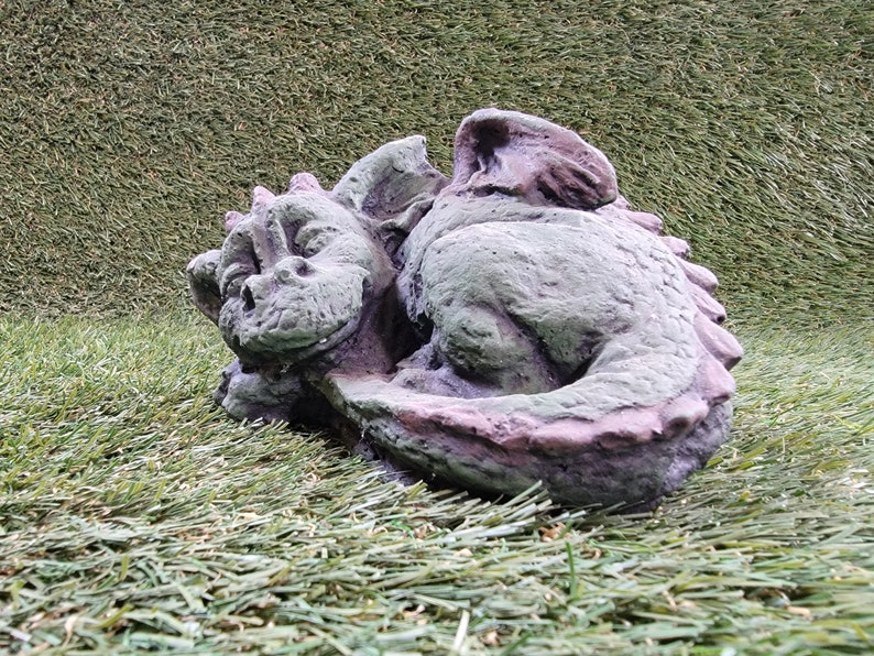 Magical Dragon Fairytale Art Statue - Etsy