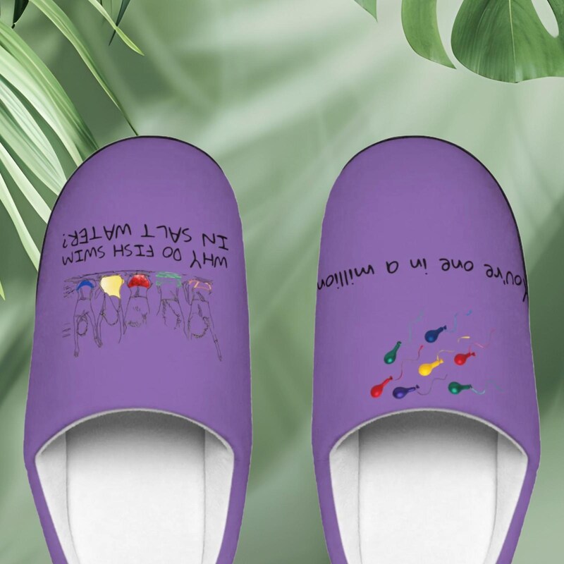 Funny Slippers - Etsy