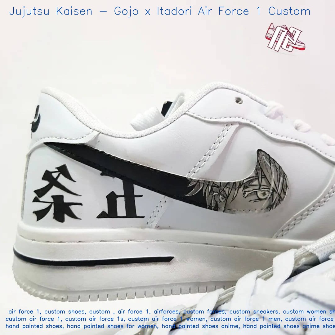 Snkjujutsu Kaisen Gojo X Itadori Air Force 1 Custombuy Now: Luxetsy.com ...
