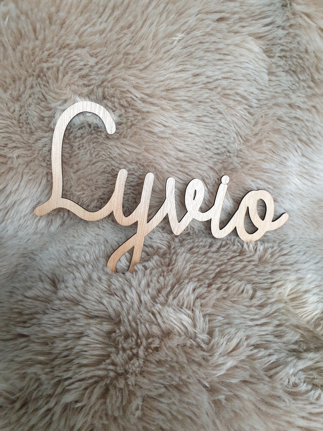 Wooden First Name, First Name Wall Decoration - Etsy