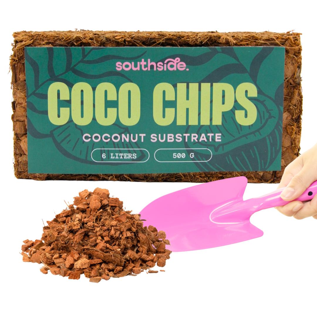 Coco Chip - Compressed Chunky Coconut Substrate for Potting Soil ...
