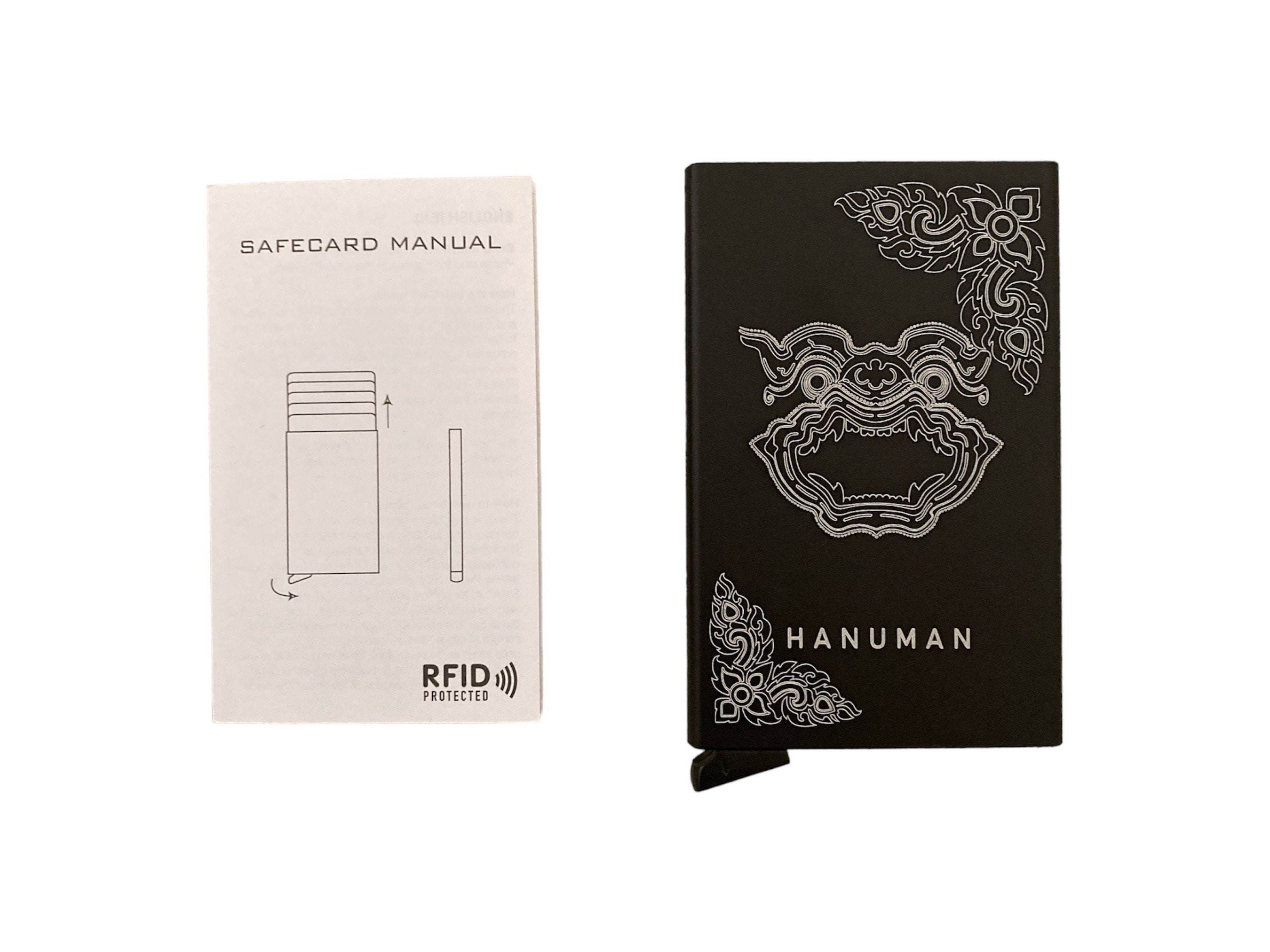 Premium Hanuman Safe Card Wallet - Etsy