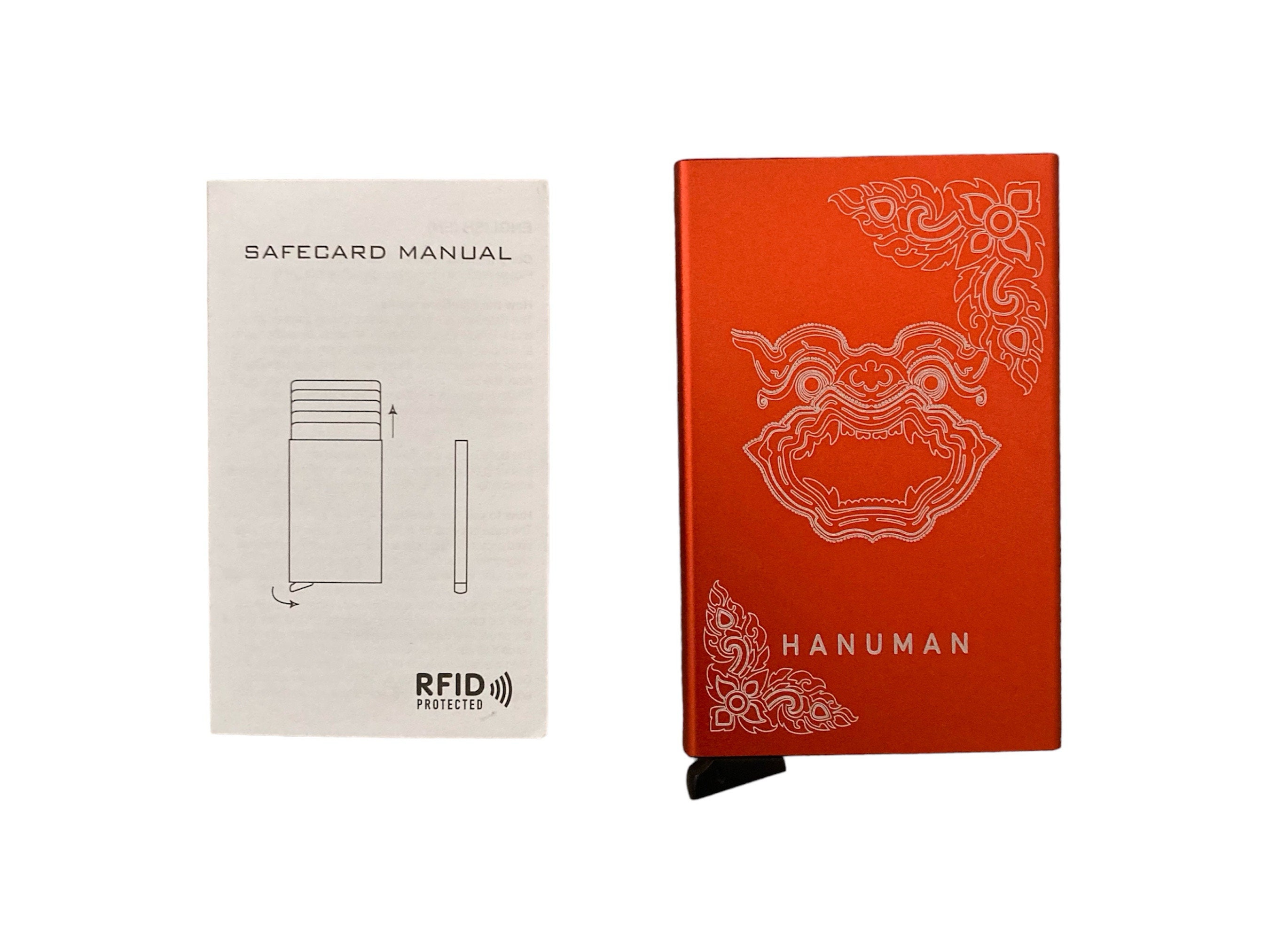 Premium Hanuman Safe Card Wallet - Etsy