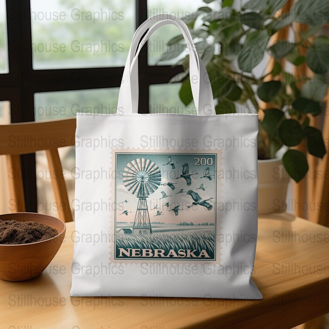 Nebraska Stamp State PNG, Vintage Stamp Sublimation Design, USA State ...