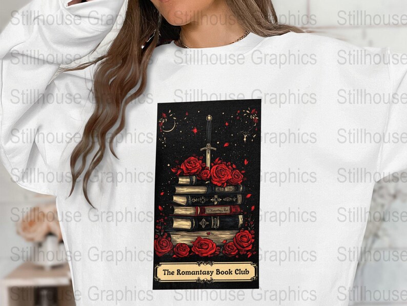 Romantasy Book Club Png, Tarot Card Books Png, Bookish Png, Fantasy ...