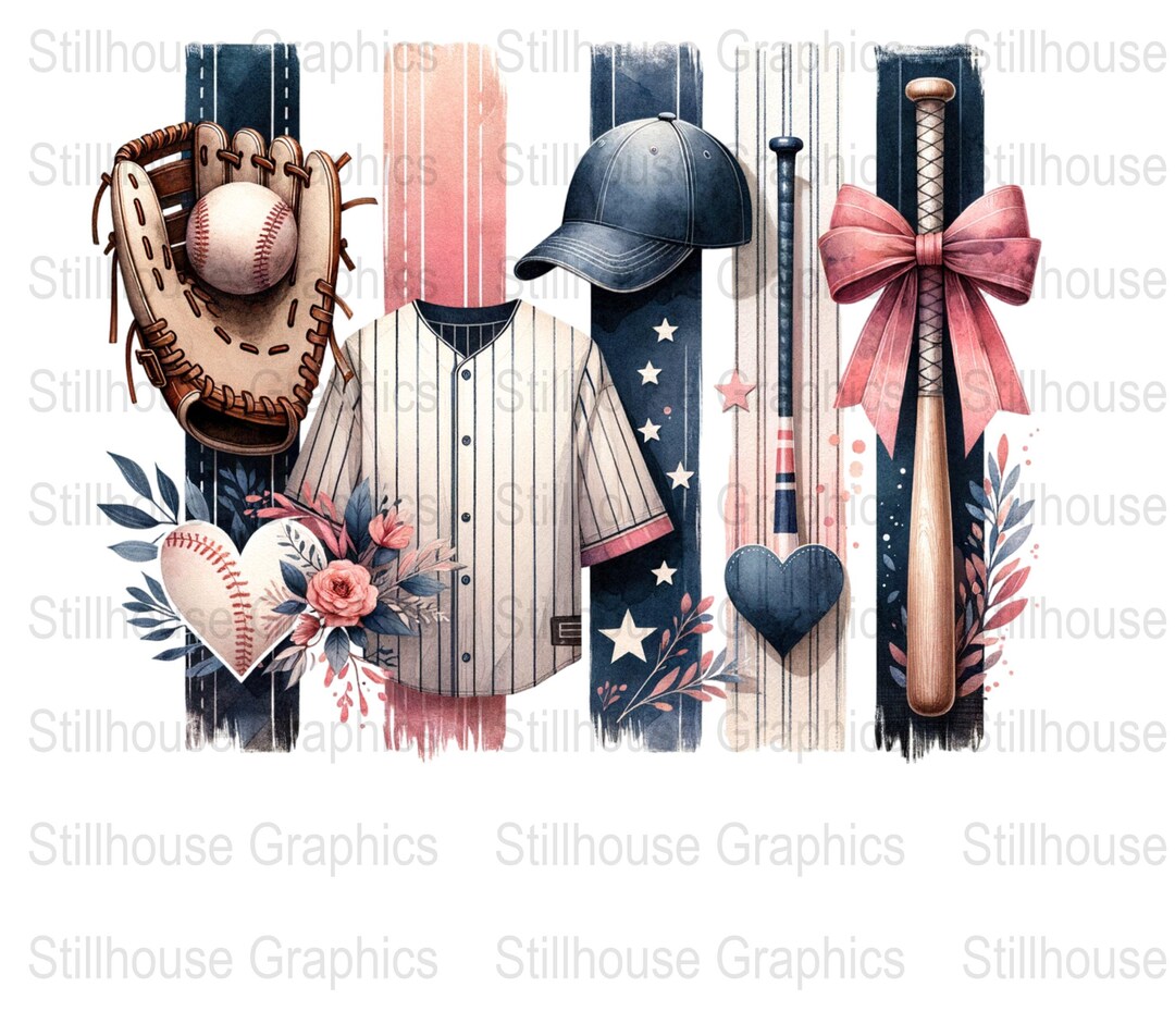 Brushstroke Baseball Game Day Png, Brushstroke Baseball Mama PNG ...