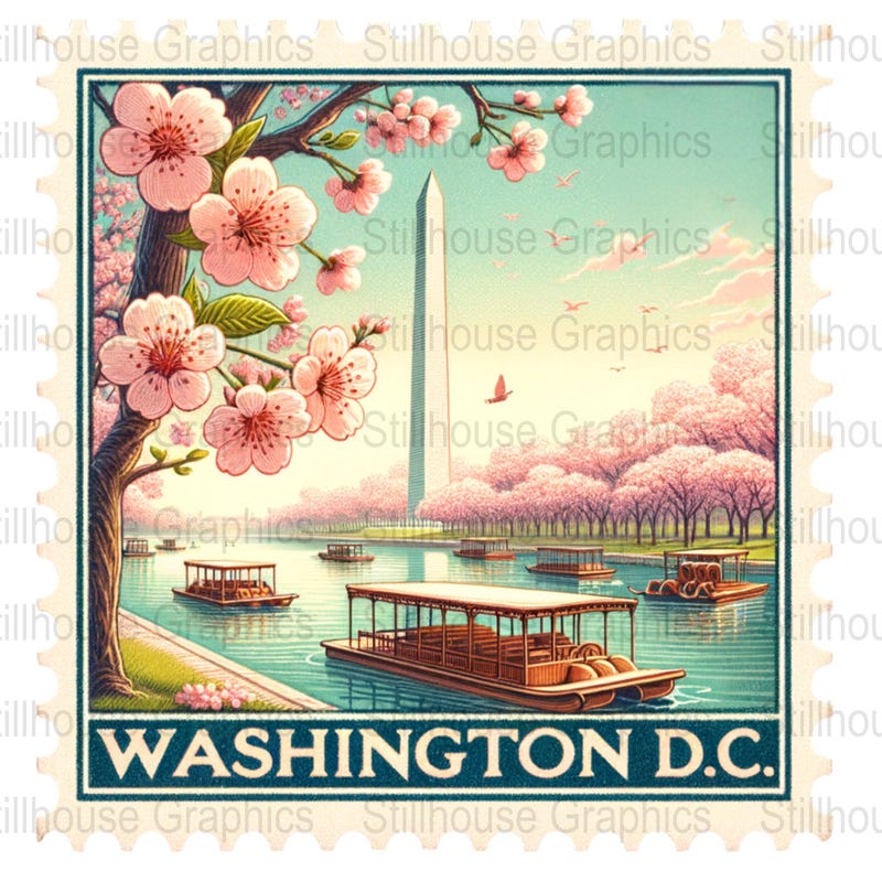 Washington Dc Stamps - Etsy