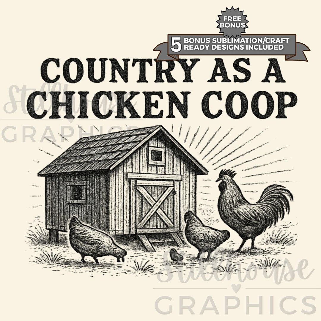 Chicken Coop PNG, Country Chicken Farm Design, Homestead Farm Life ...