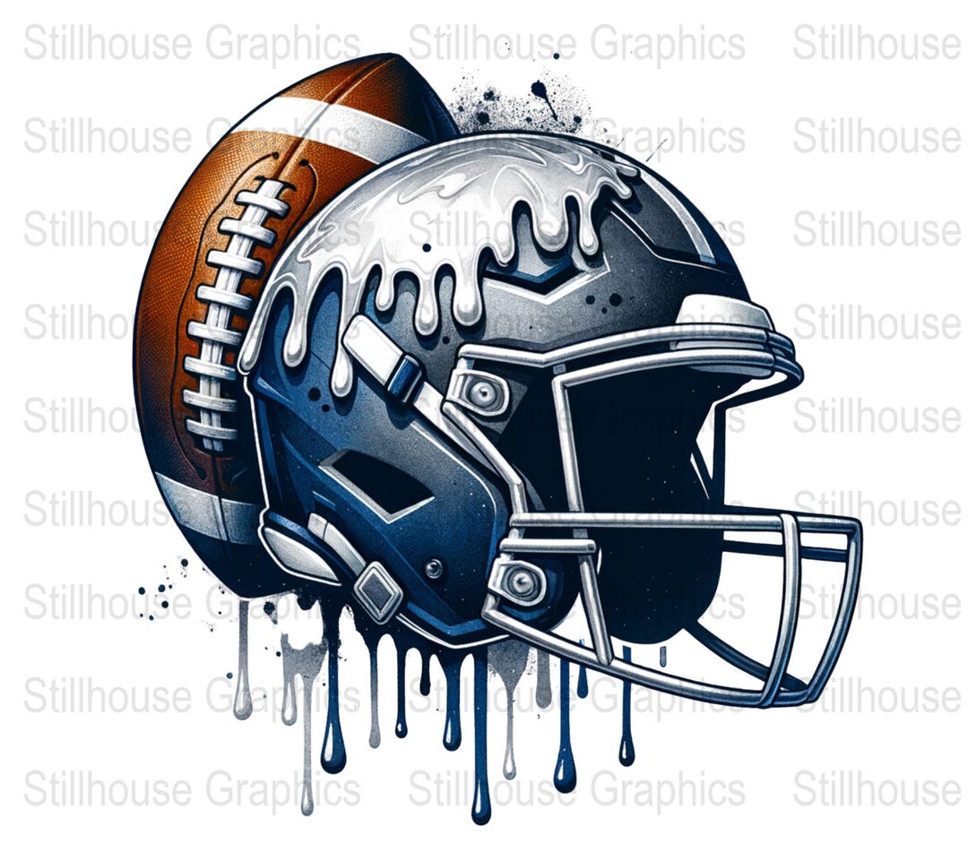 Football Helmet Drip Png, Football Mom Sublimation Design, High School ...