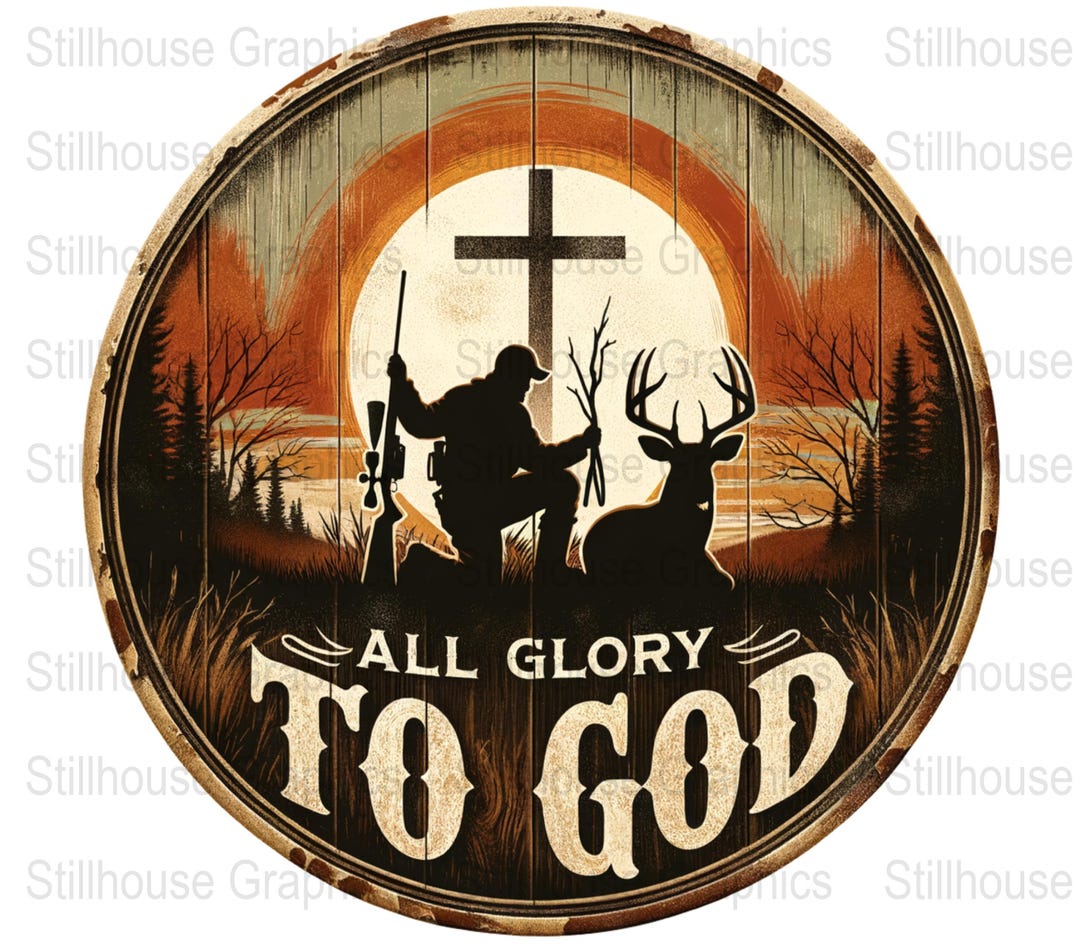Hunting Faith Cross PNG, Camo Deer Antler Fishing Hook Cross Design ...