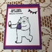 Set of 3 Handmade Yeti Birthday Cards - Etsy