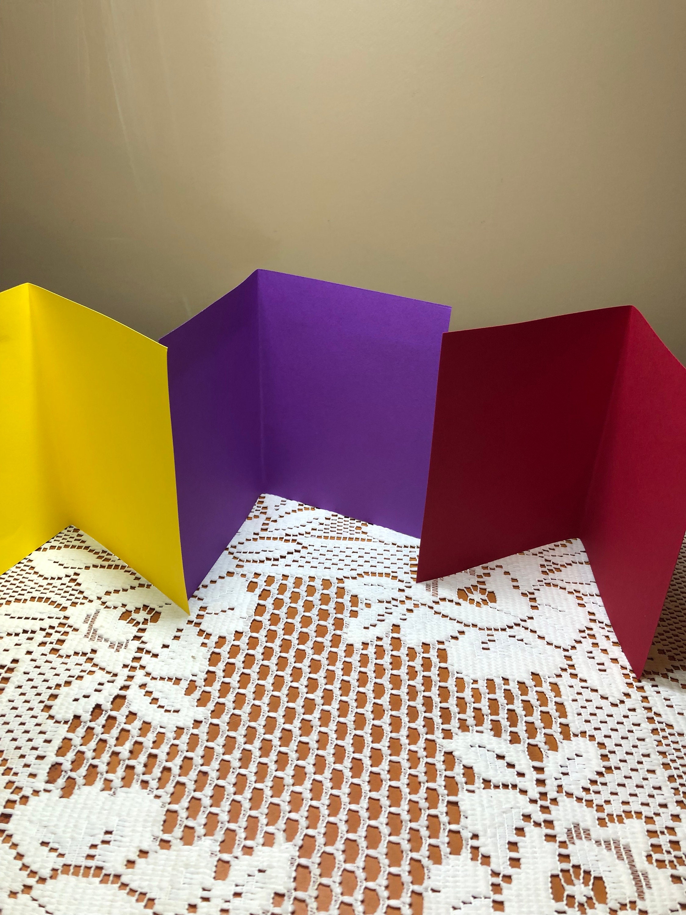 Set of 3 Handmade Yeti Birthday Cards - Etsy