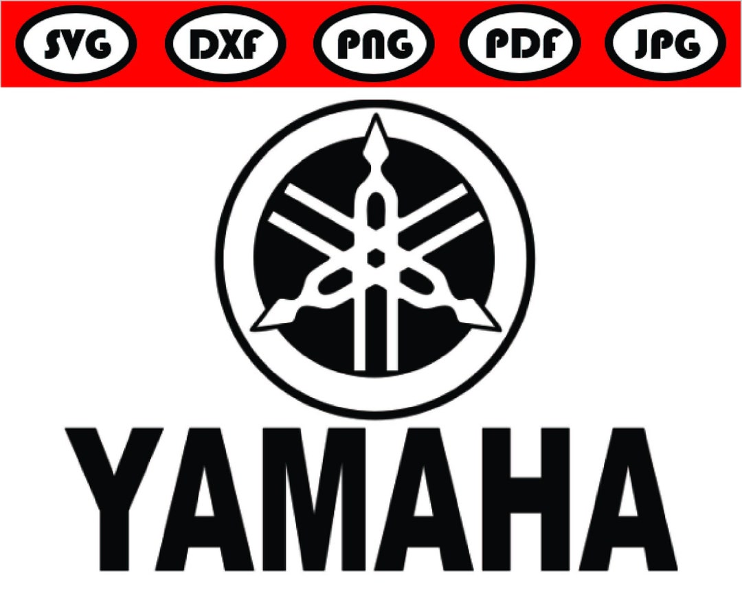 Yamaha Logo, Yamaha SVG DXF Files, Digital Download, Vector File, Svg ...