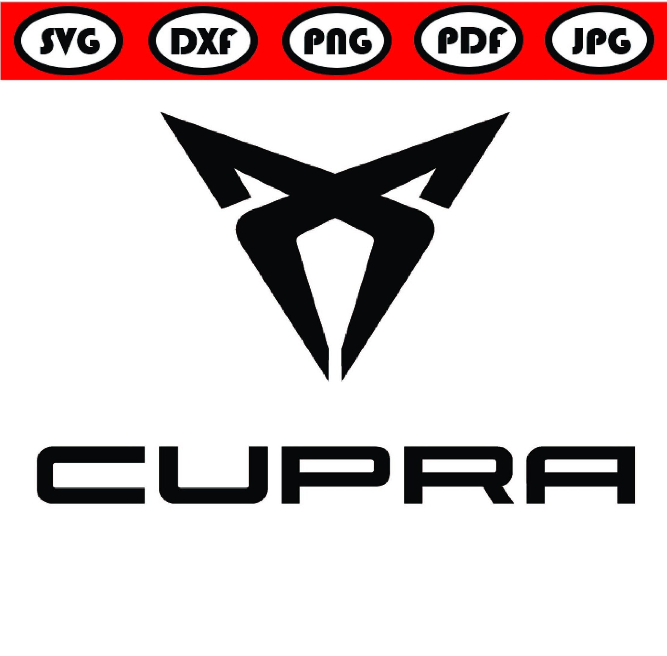 Cupra Logo, Cupra SVG DXF Files, Digital Download, Vector File, Svg Cut ...