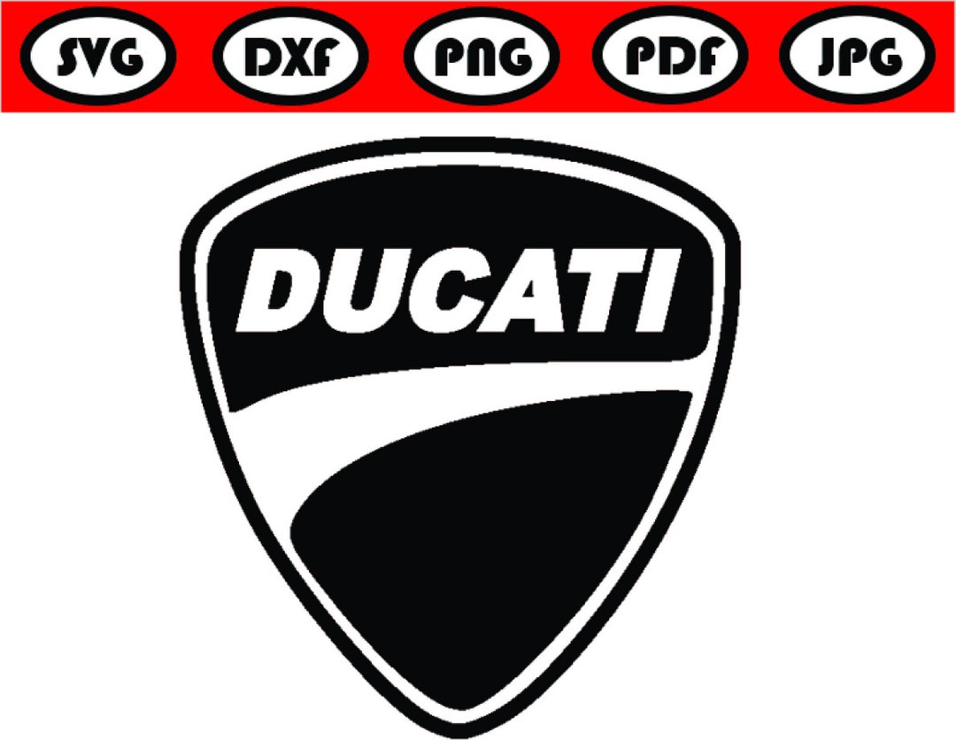 Ducati Logo, Ducati SVG DXF Files, Digital Download, Vector File, Svg ...