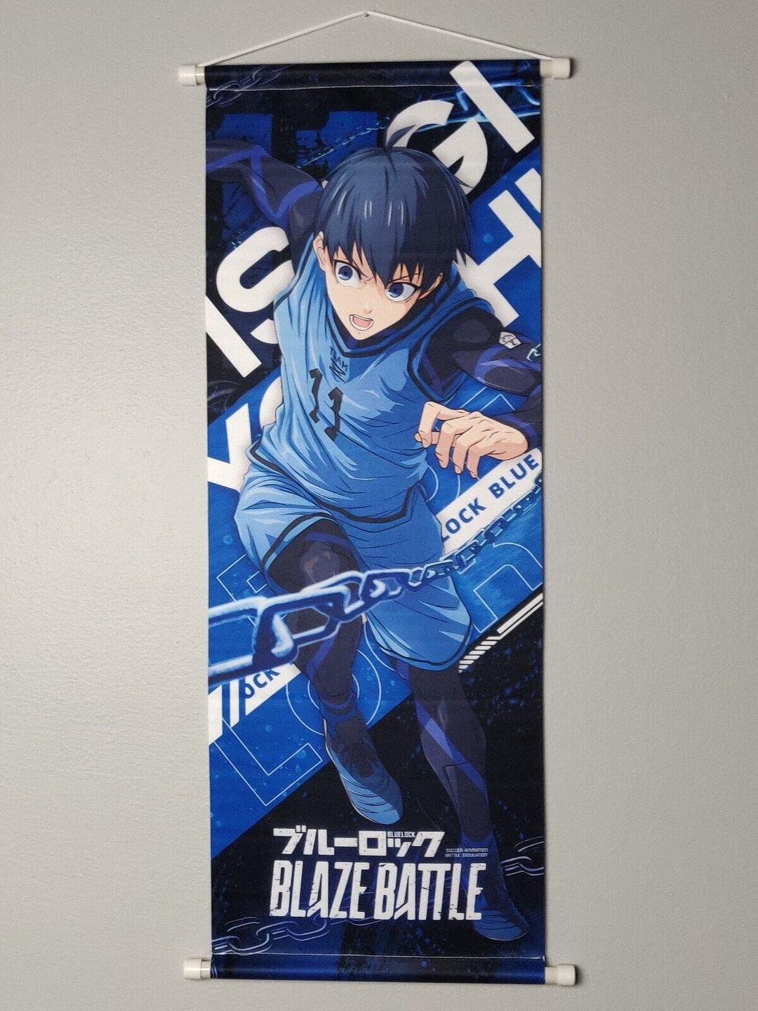 Bluelock Isagi - Anime Wall Scroll Poster 30 by 70 Cm [U.S. Seller] - Etsy