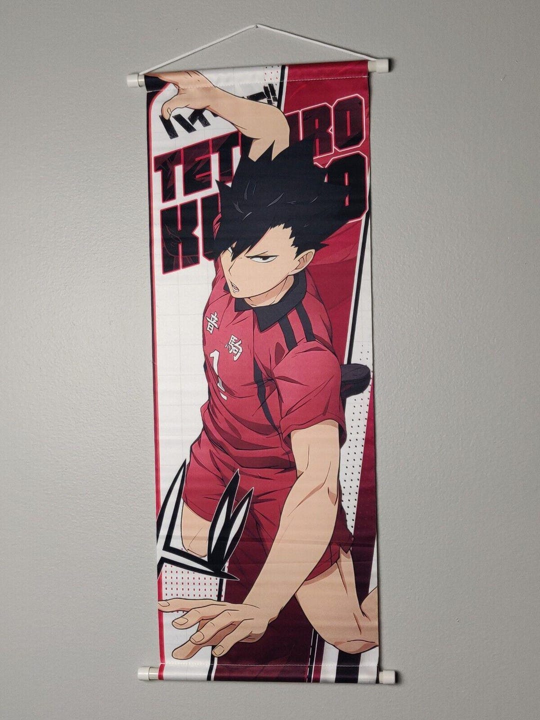 Haikyuu Kuroo - Anime Wall Scroll Poster 30 by 70 Cm[u.s. Seller] - Etsy