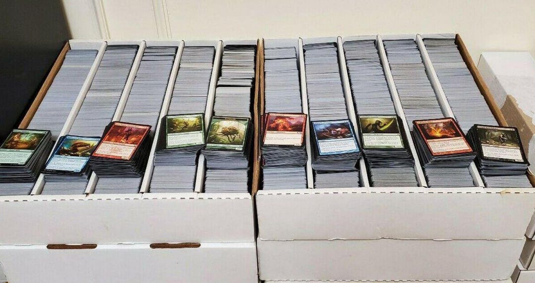 Magic the Gathering (MTG) Bulk Cards - 100, 200, 500, 1000+ - Common ...
