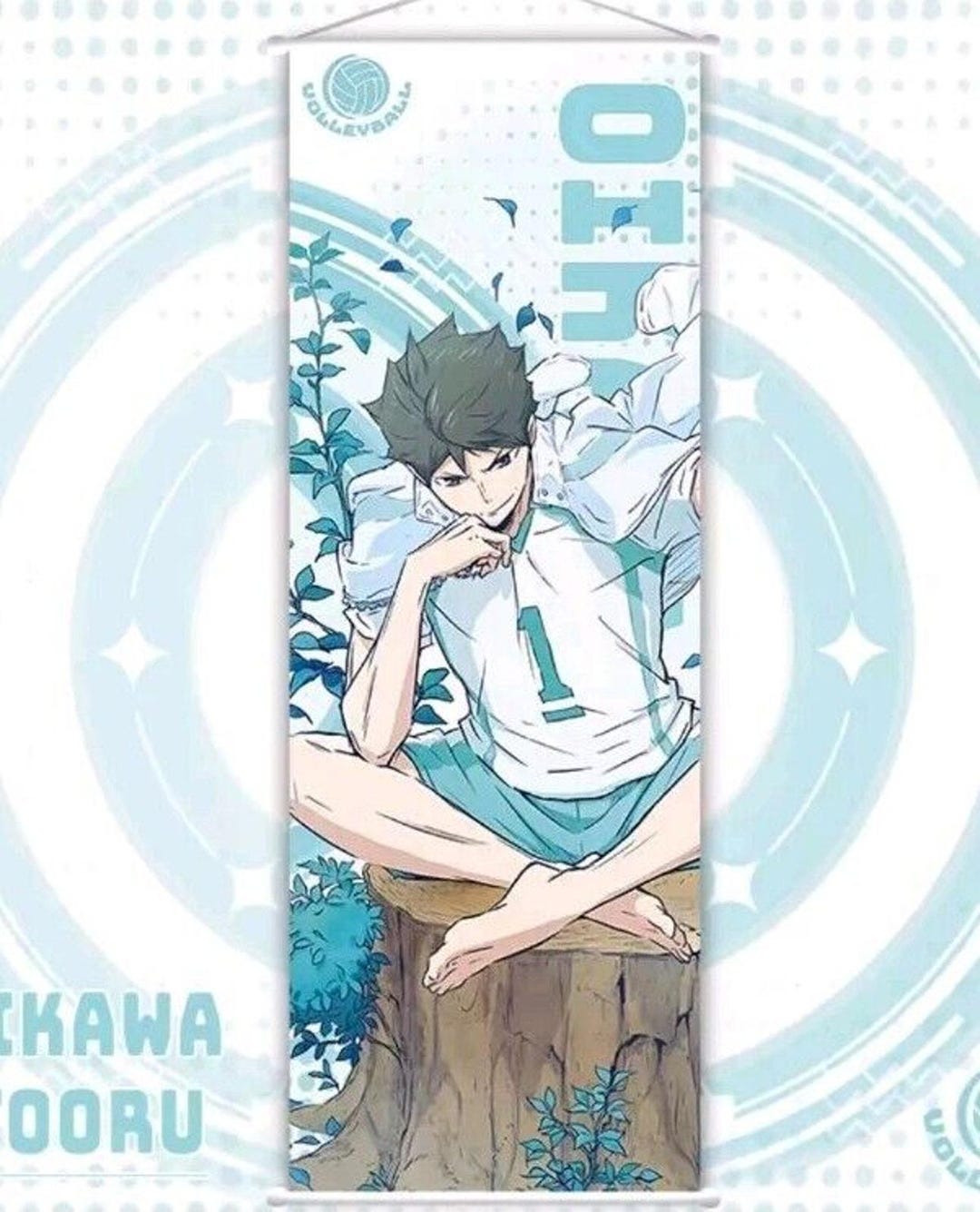 Haikyuu Oikawa - Anime Wall Scroll Poster 30 by 70 Cm - Etsy