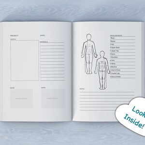 Personalized Custom Fashion Design Notebook/journal - Sketch, Sew ...