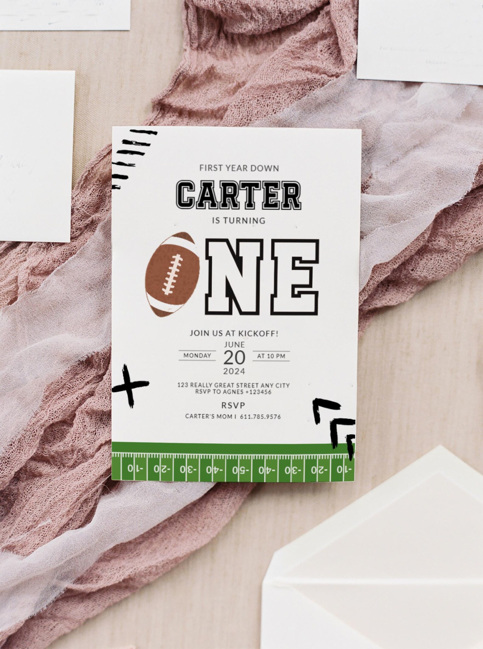 Editable Football Milestone Bundle, Sports Birthday Photo Milestone ...