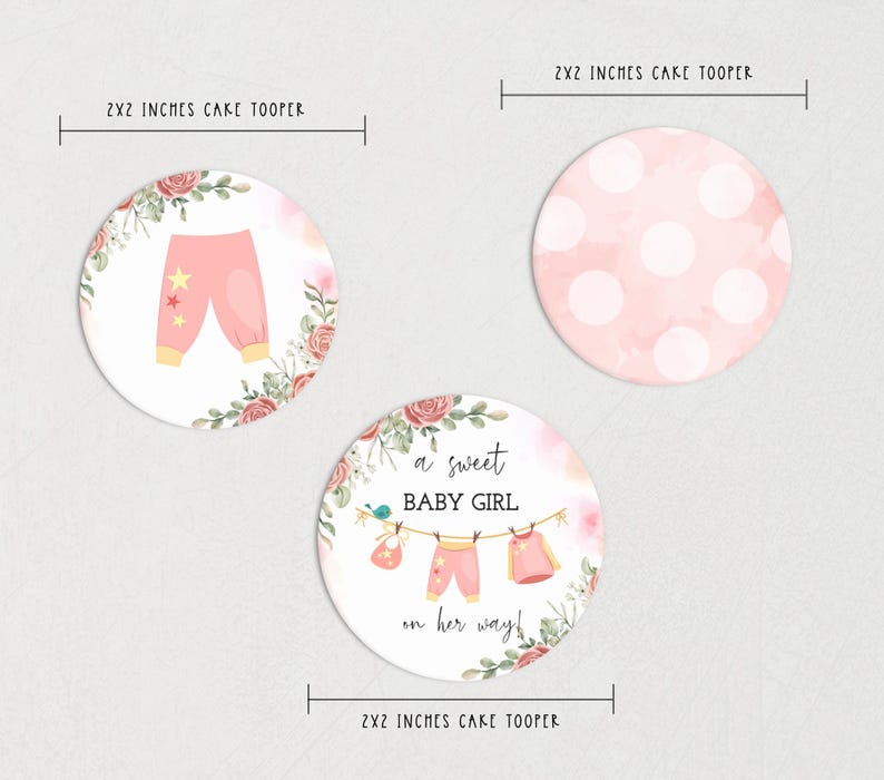 Editable Birthday Cake Toppers SVG, Laser Cut Cake Topper Files, Circle ...