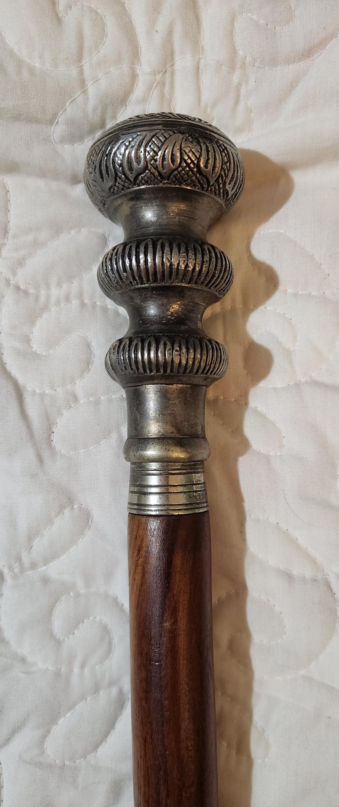 Antique Walking Stick Gadget Presentation Cane Edwardian Victorian ...