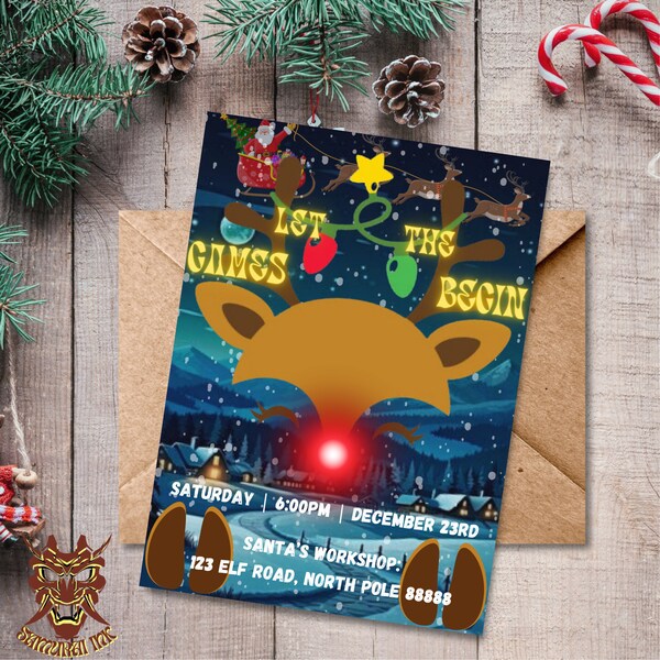 Reindeer Games - Etsy