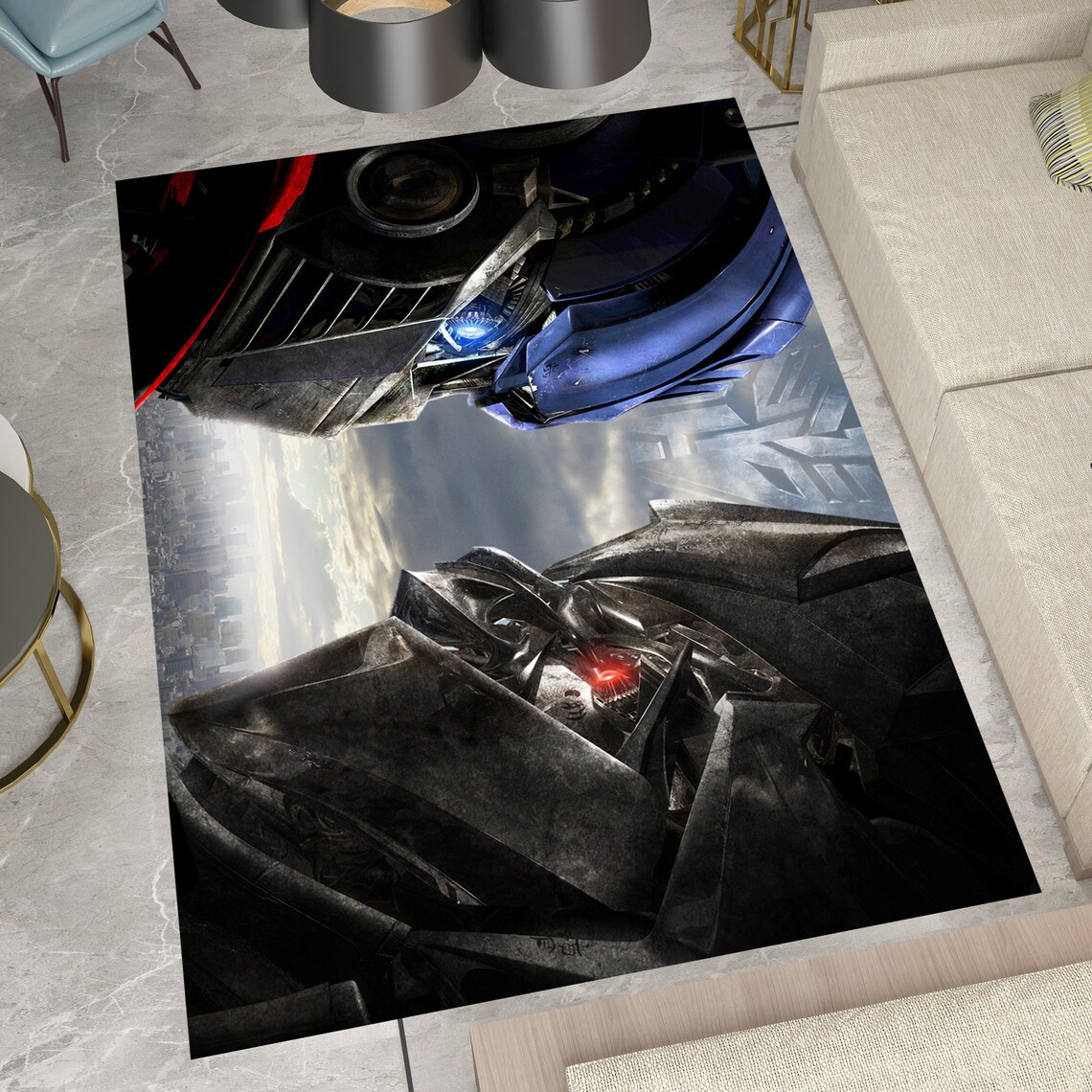 Transformers Rug,transformers Carpet,optimus Prime Carpet,bumblebee ...