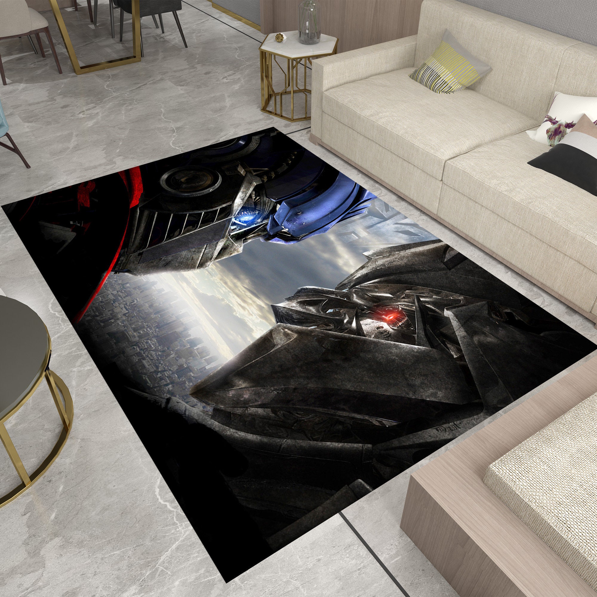 Transformers Rug,transformers Carpet,optimus Prime Carpet,bumblebee ...