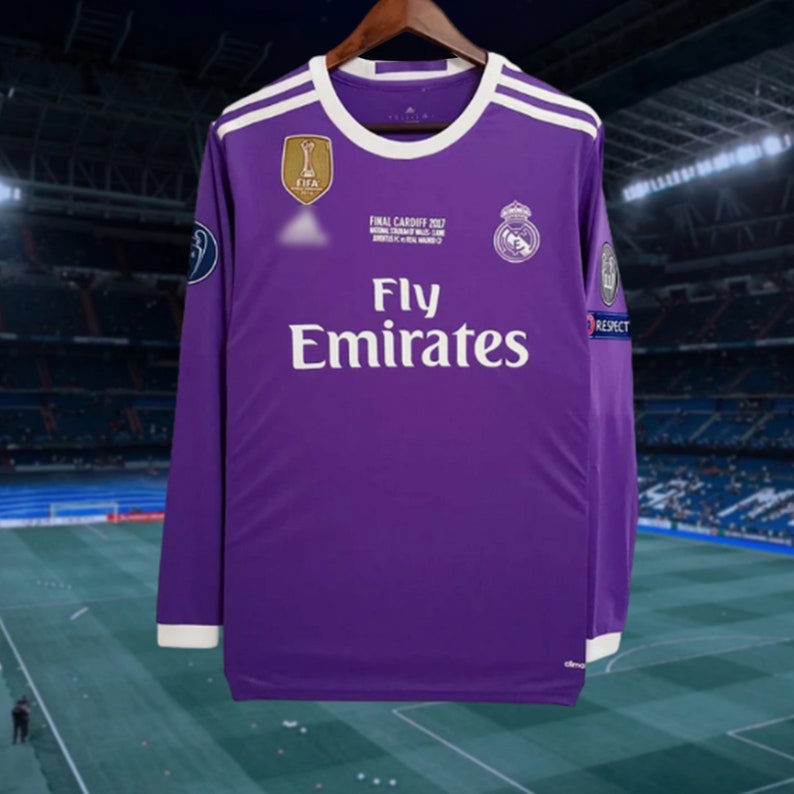 2016-2017 Season Real Madrid C Ronaldo Champions League Final Jersey ...
