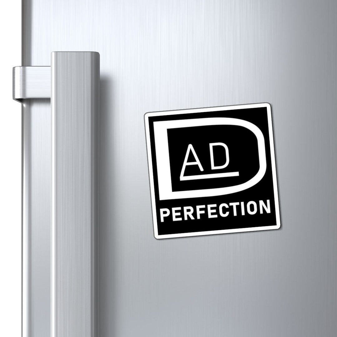 Perfect Dad 3x3 Magnet, Glock-inspired Gift for Guys Who Are Hunters ...