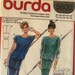 Burda 5800 Vintage Sewing Pattern Sewing Pattern Uncut and Factory ...