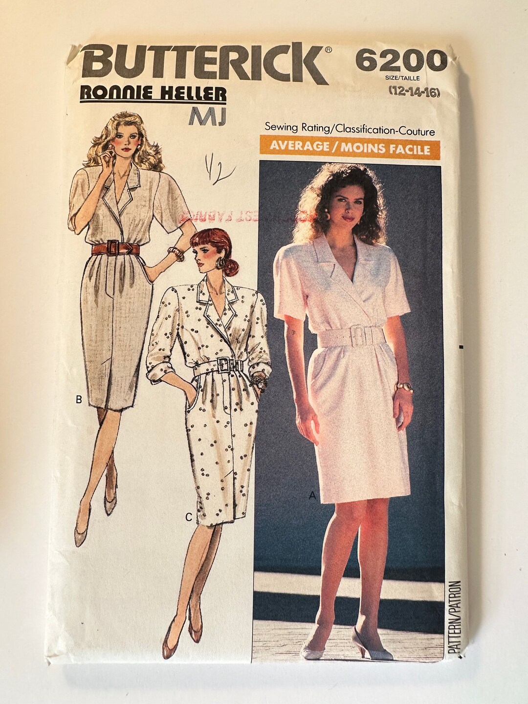 Butterick 6200 | Sewing Pattern | Vintage Sewing Pattern | Uncut and ...