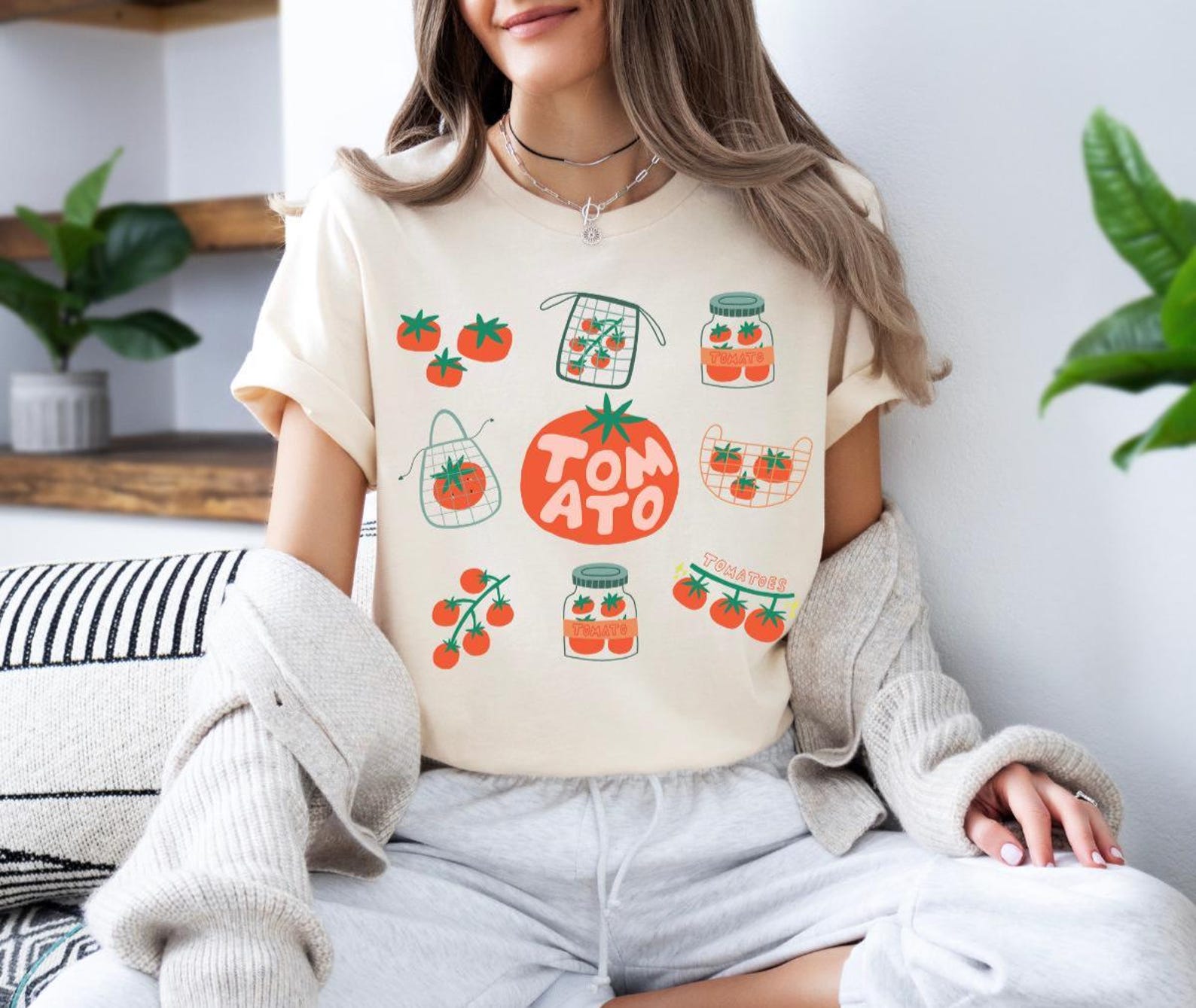 Tomato Shirt, Fruit Shirt, Cherry Tomatoes Shirt, Farmers Market Tshirt ...