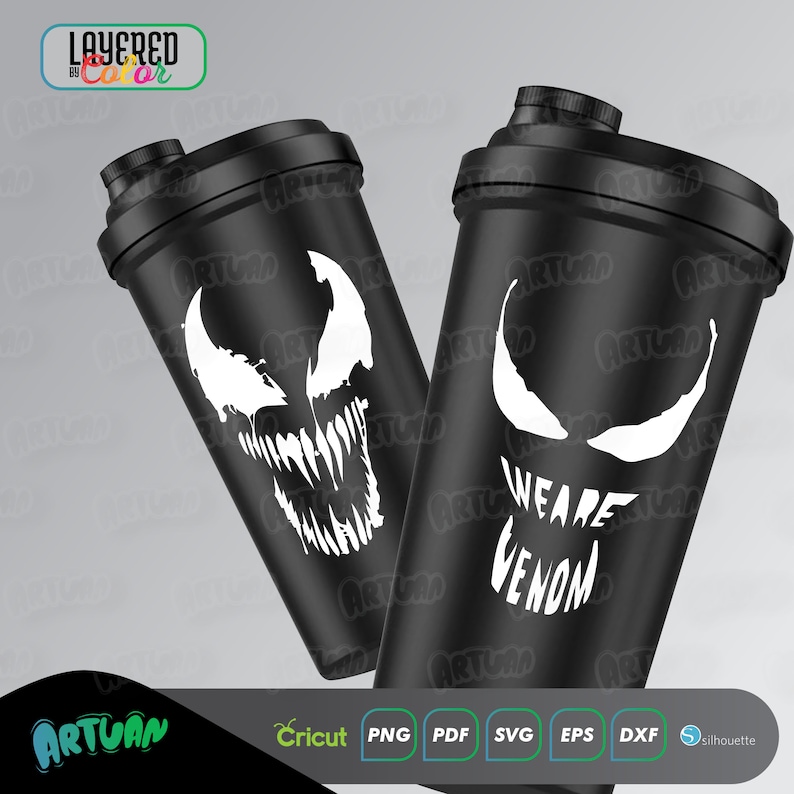 VENOM SVG, DXF, Pdf, Png, Eps, , File Cut , Cricut , Silhouette, High ...