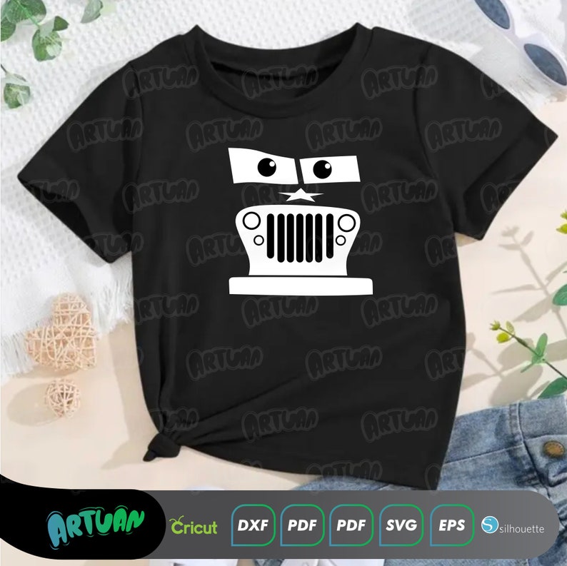 Carsface Bundle Svg, Dxf, Eps, Pdf, Png, Cricut, Silhouette, Cut File ...