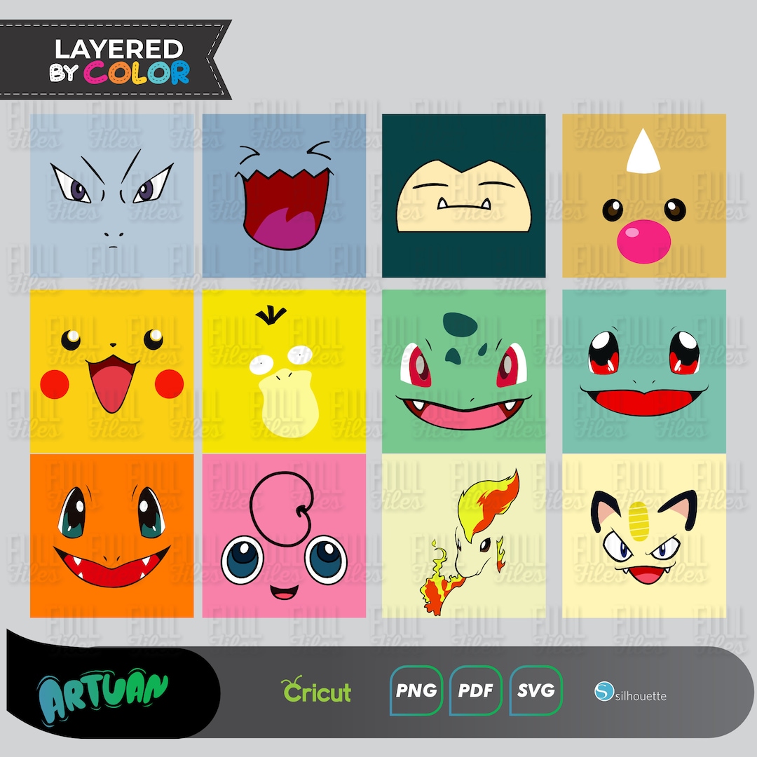 Face Pok. , Svg, Eps, Pdf, Png, Print, Sublimation, File T-shirt - Etsy