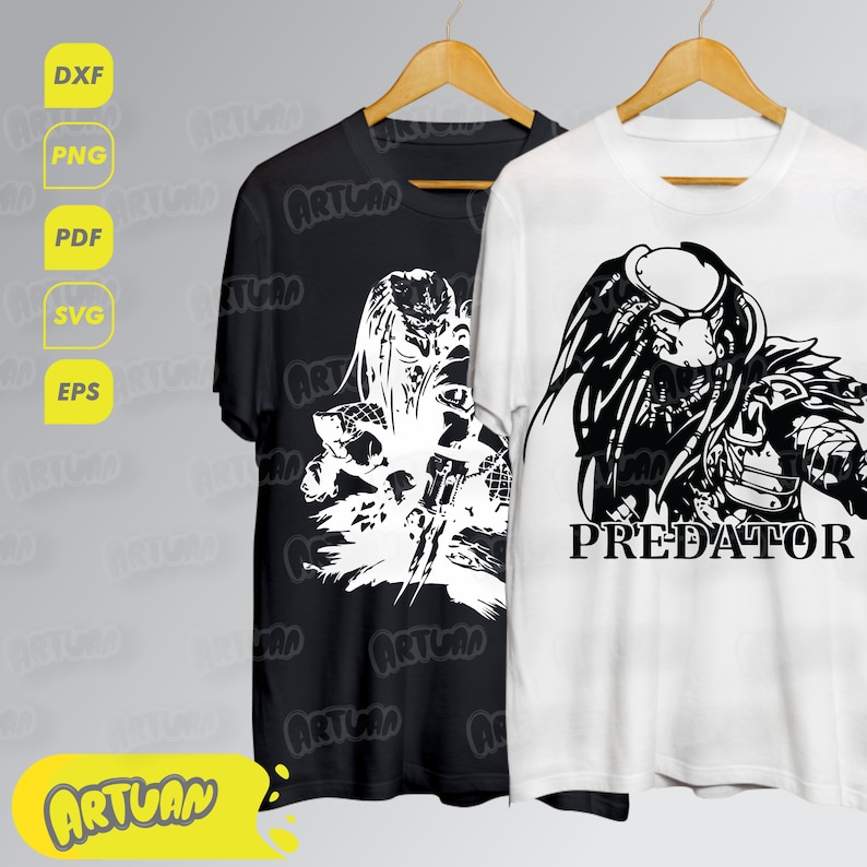 Predator Eps, Png, Svg, Pdf, Dxf, Sublimation File, Cut File, Print T ...